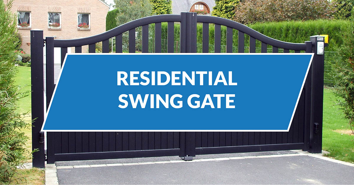 Residential Swing Gates